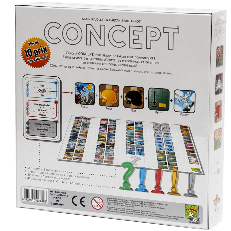 Concept - un jeu limpide simple et addictif pour tout âge