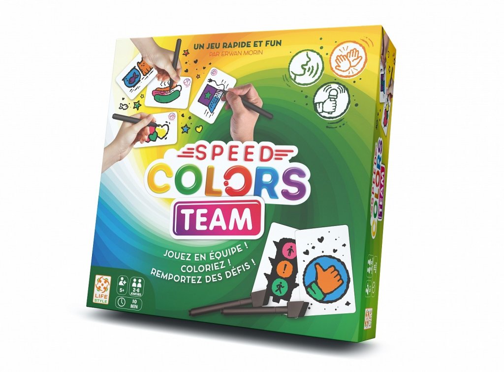 Speed Color Team - La variante coopérative de Speed Color